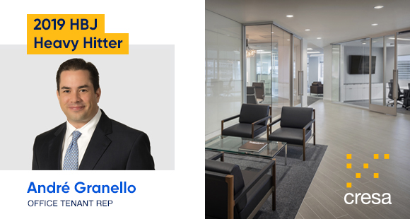 André Granello Named To HBJ Heavy Hitters List